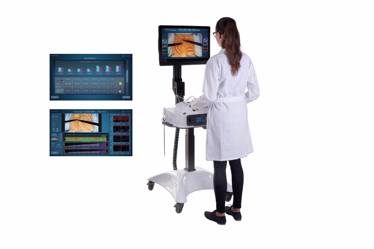 Laparo Analytic- trenażer laparoskopowy z pełną analizą treningu - Simedu